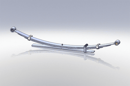 Nissan Frontier Rear Leaf Spring (2005-2021) King Cab – Total Suspensions